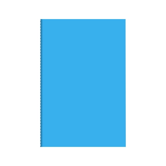 YDYB 60-Page Lined Writing Notepad, A5 Standard Threadbound Exercise ...