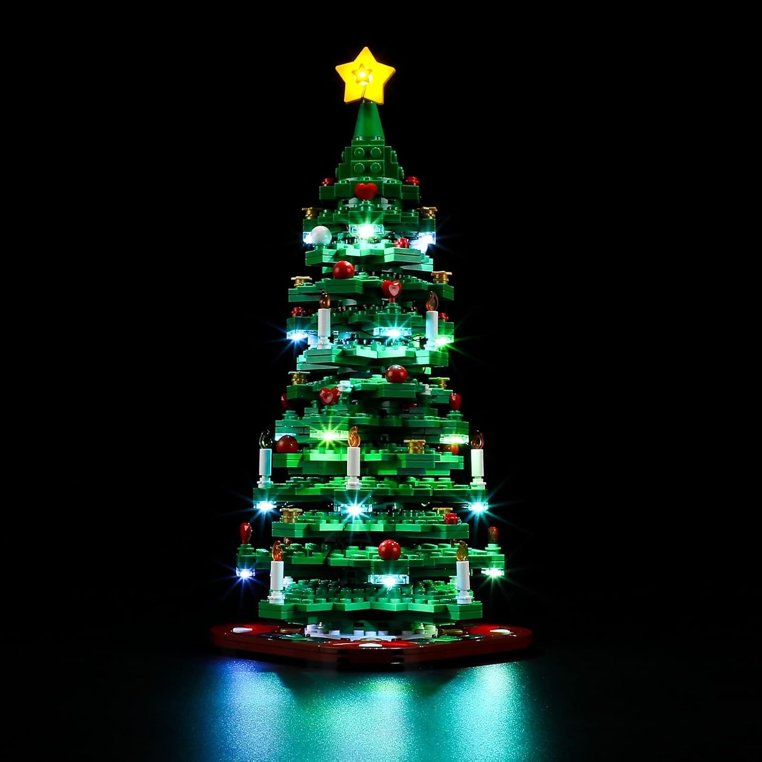 YEABRICKS LED Light for Lego-40573 Christmas Tree Building Blocks Model ...