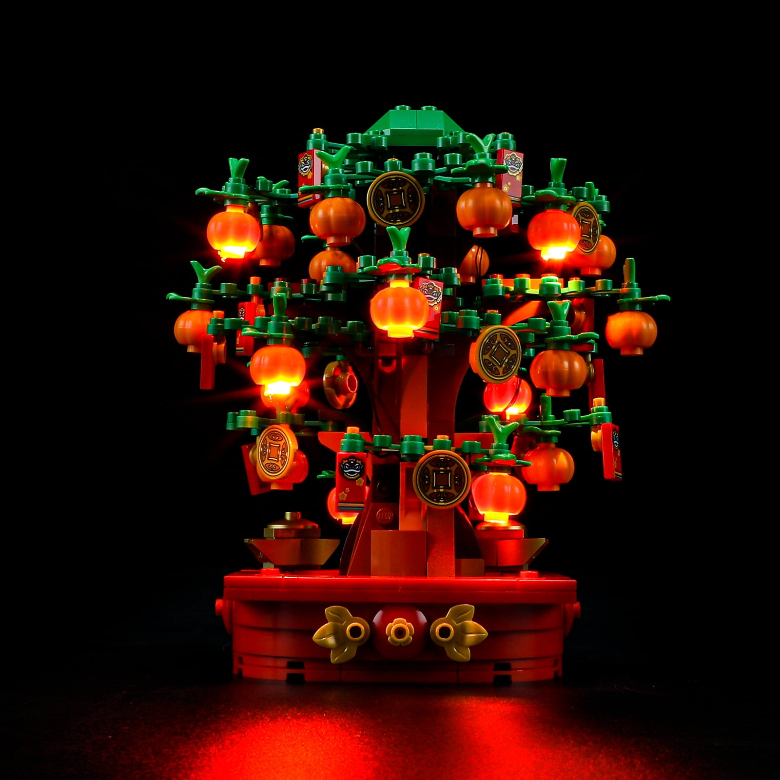 YEABRICKS LED Lighting Kit for LEGO Money Tree 40648 (Building Set Not ...