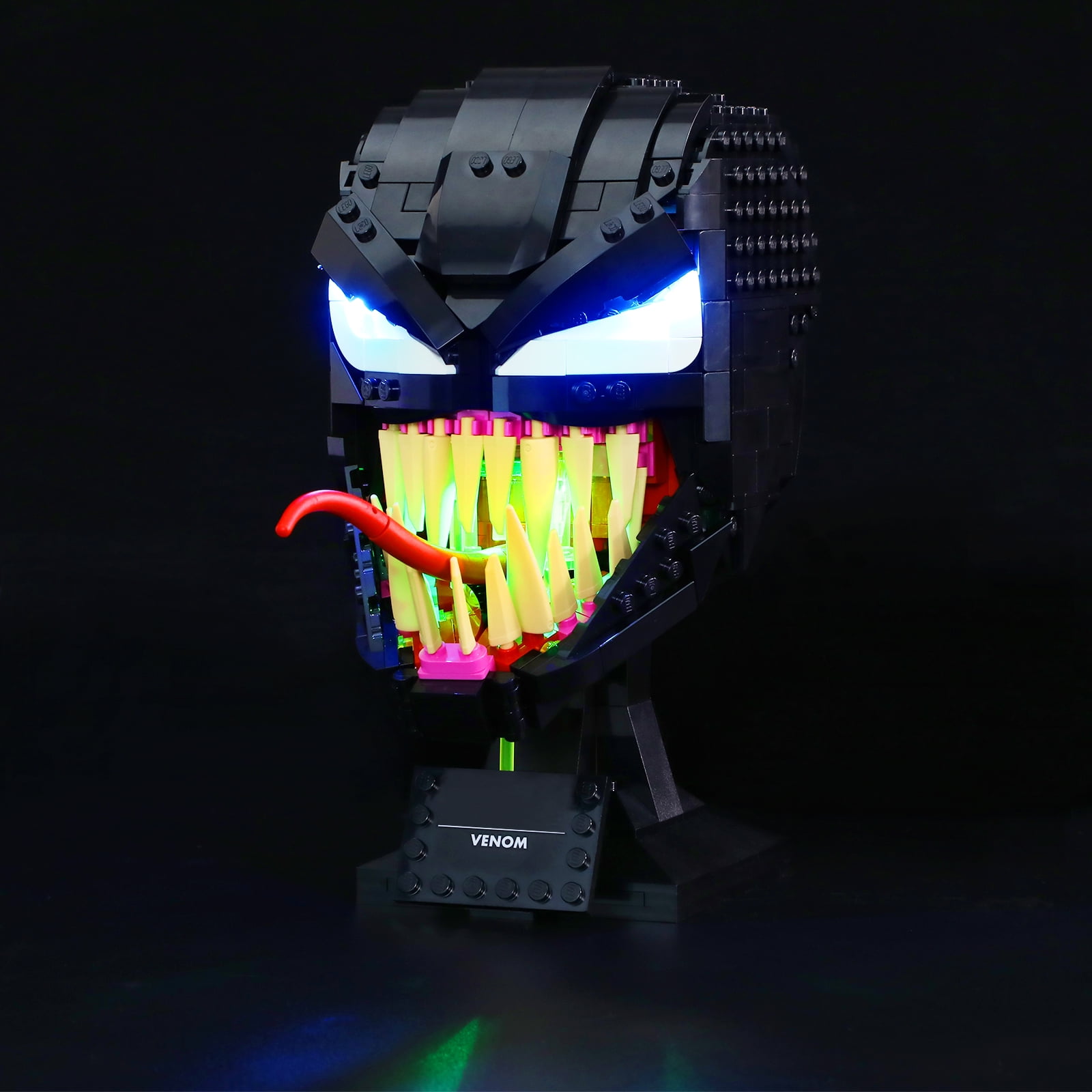 YEABRICKS LED Lighting Kit Compatible with LEGO Spider-Man Venom 76187 ...