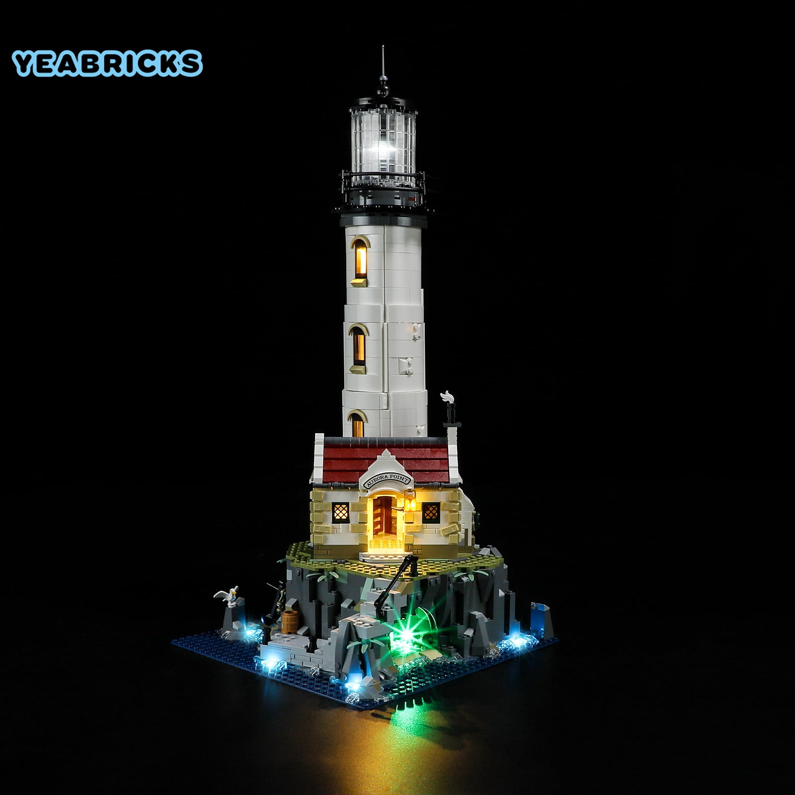YEABRICKS LED Lighting Kit Compatible with Legos Ideas Motorised ...