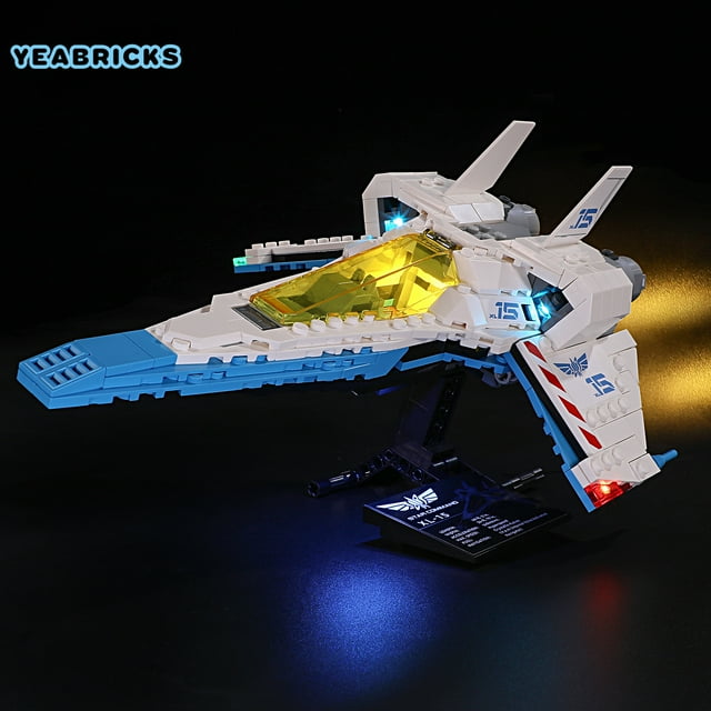 YEABRICKS LED Lighting Kit Compatible with Legos Pixar Lightyear XL-15 ...