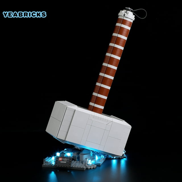 YEABRICKS Led Light Kit for Lego 76209 Thor's Hammer Building Blocks ...