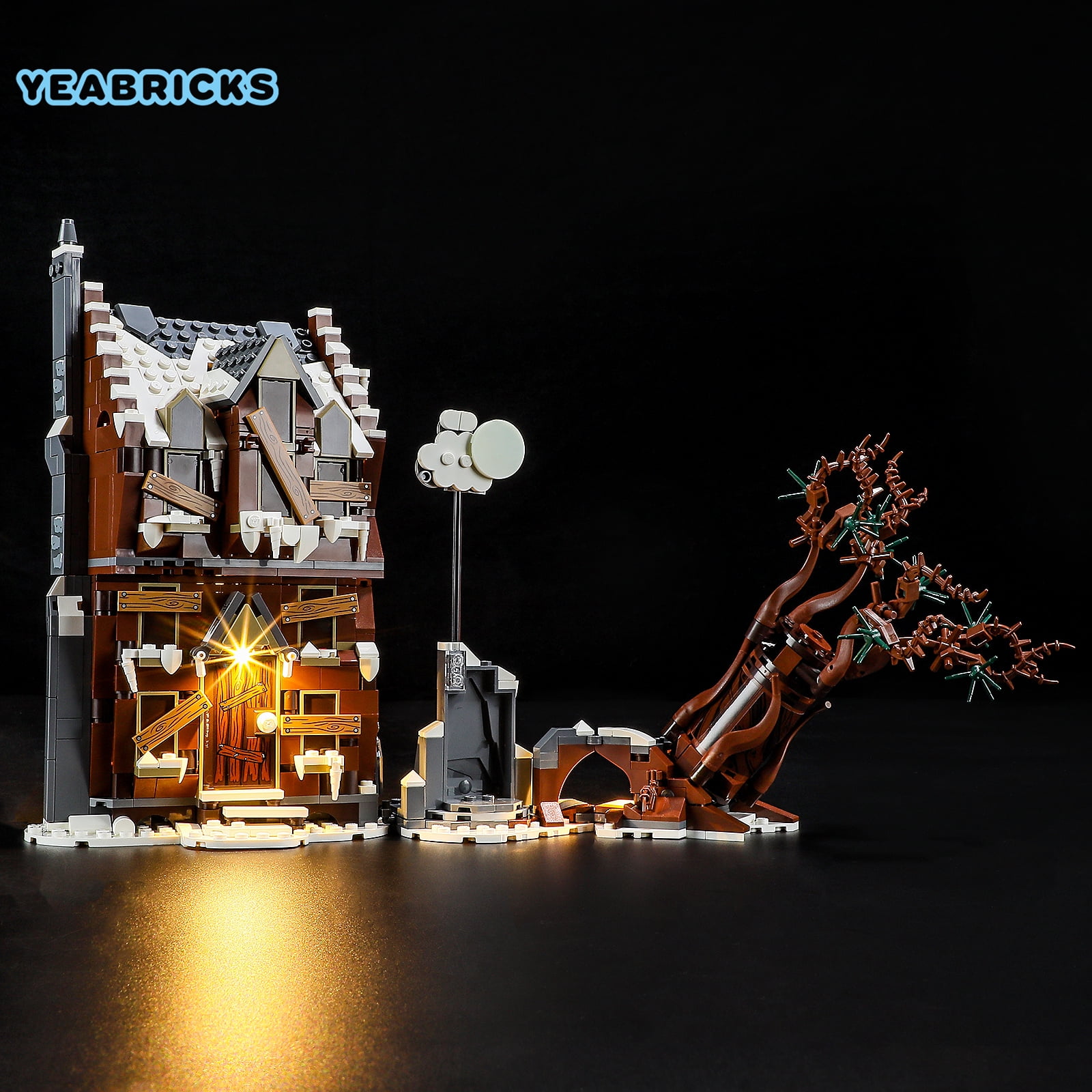 YEABRICKS LED Light Kit for LEGO 76407 Harry Potter Shrieking Shack ...