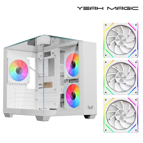Pc Case With 3 Fans
