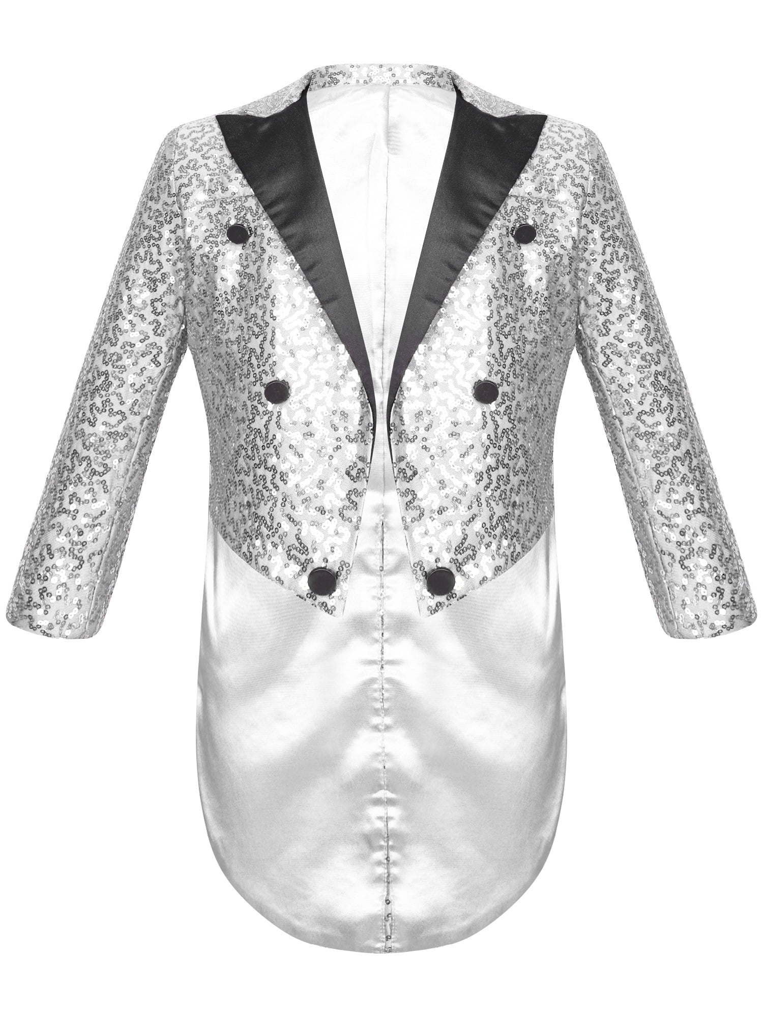 YEAHDOR Boys Halloween Ringmaster Circus Magician Costume Jacket ...