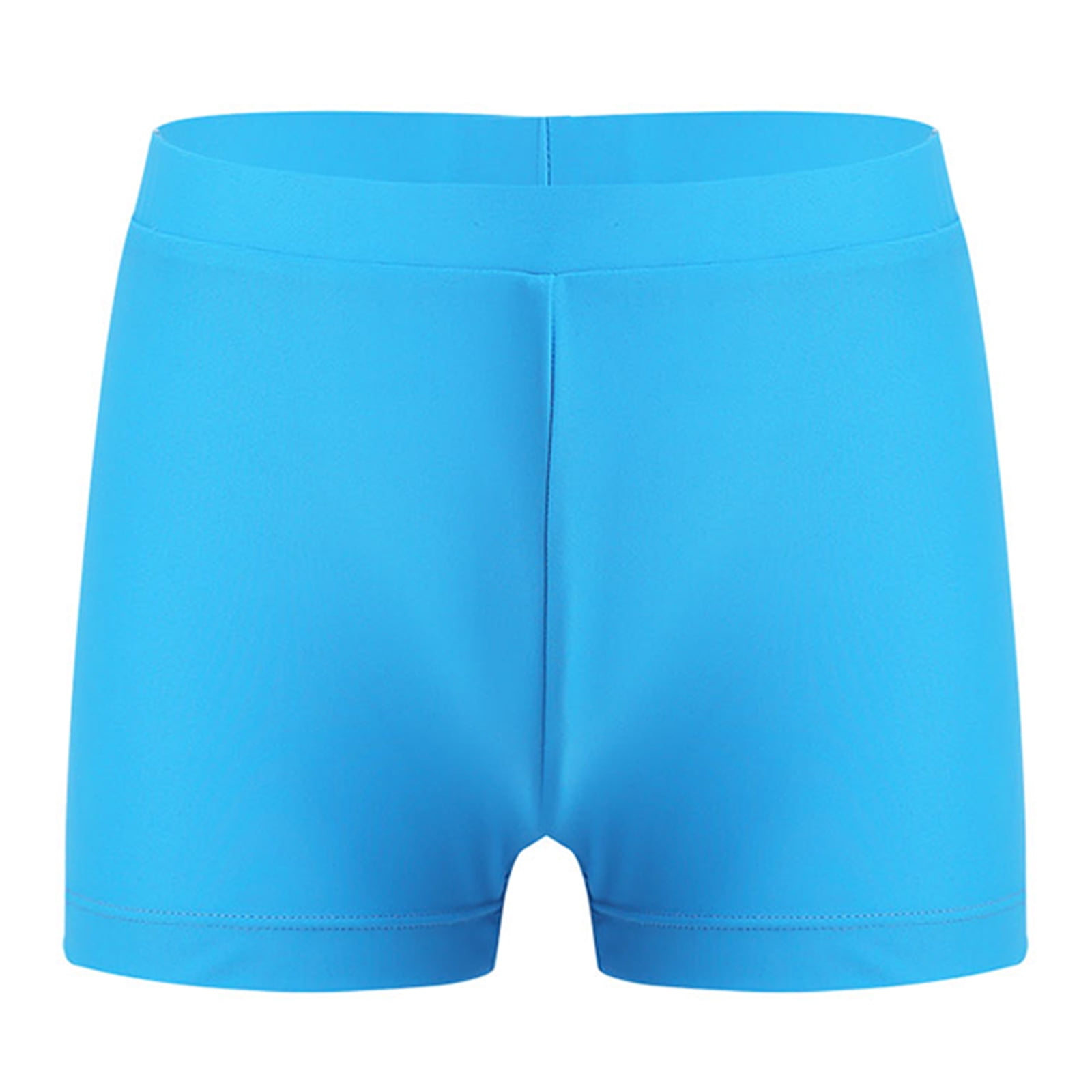 YEAHDOR Kids Girls Quick-Dry Swimming Shorts Solid Color Beach Pool Hot ...
