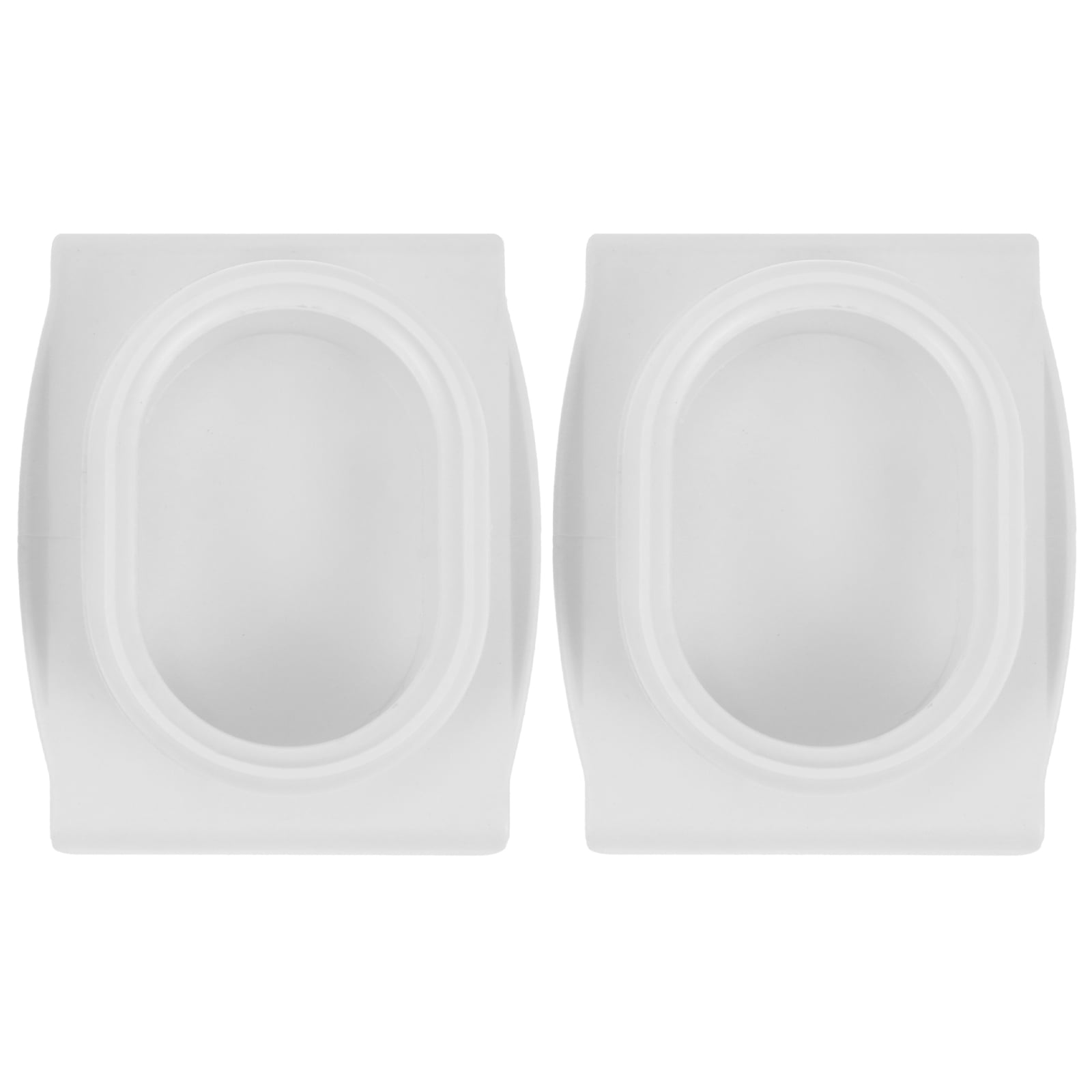 YEAHIBABY 2Pcs Creative Finger Guard White Sturdy Plastic Food Slicer ...
