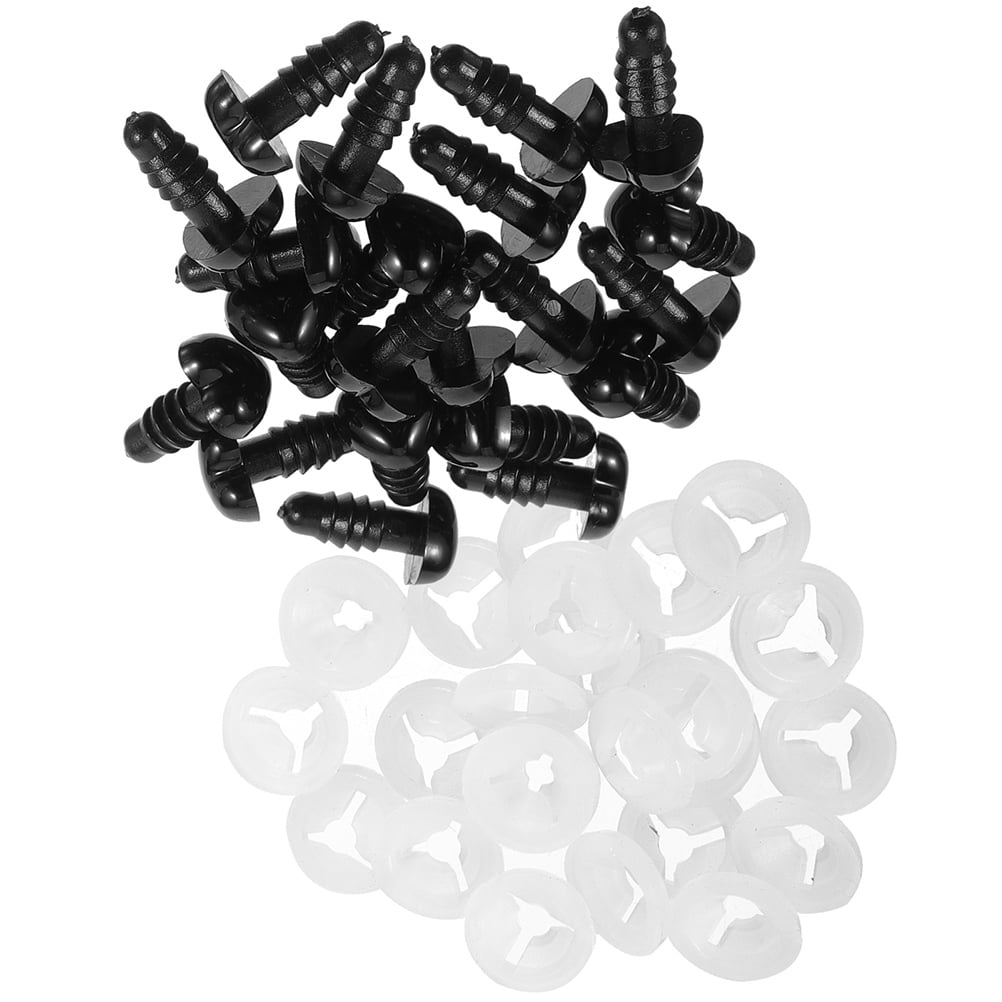 YEAHIBABY-100PCS Stuffed Animal Safety Noses Plastic Doll Nose Heart ...