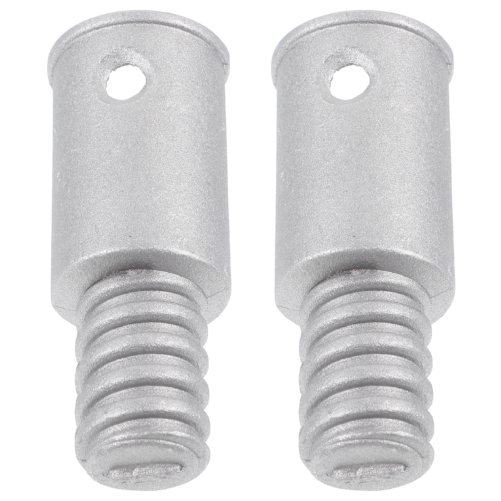 YEAHIBABY 2Pack Broom Adapter Metal Threaded Tips for Efficient Home ...