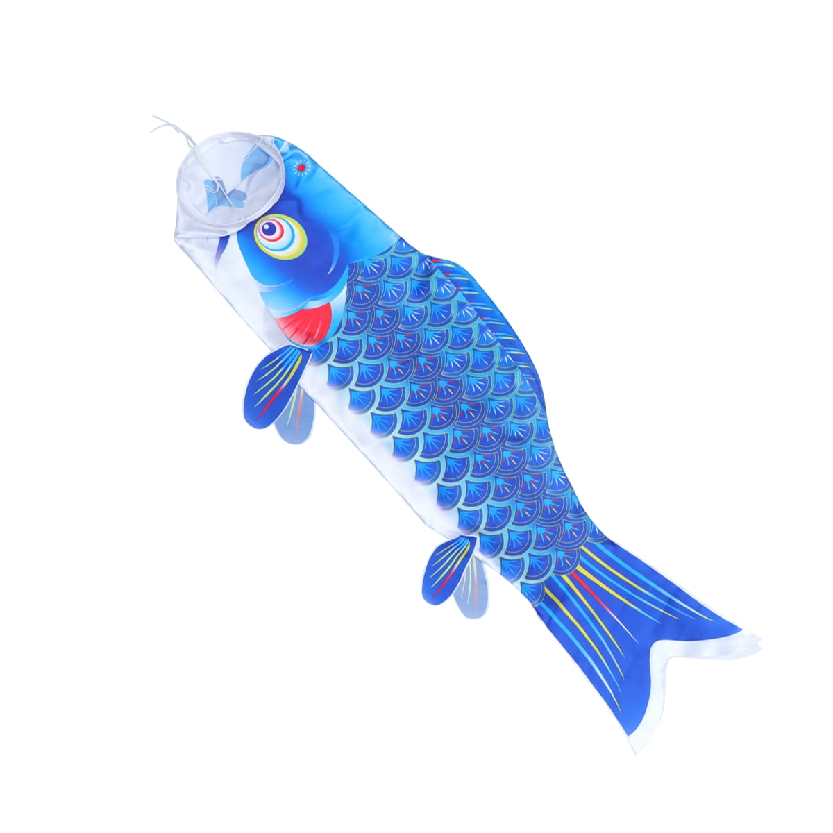 YEAHIBABY Japanese Carp Fish Kite Cloth Outdoor Decor for Friends 1Pack ...