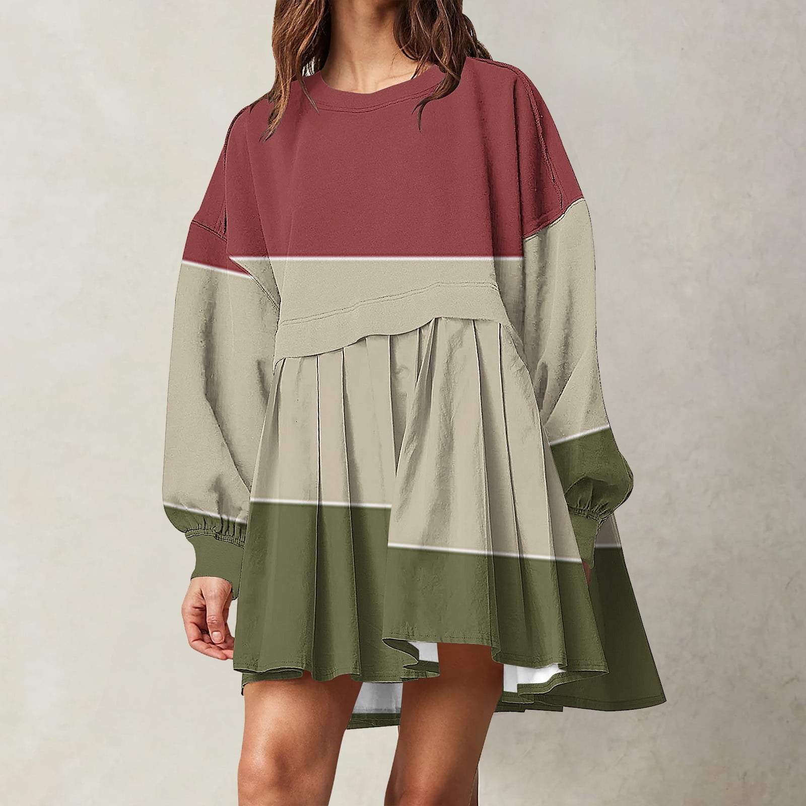 YEAHITCH Reception Dress For Bride V-Neck Women Dresses Clearance Under ...