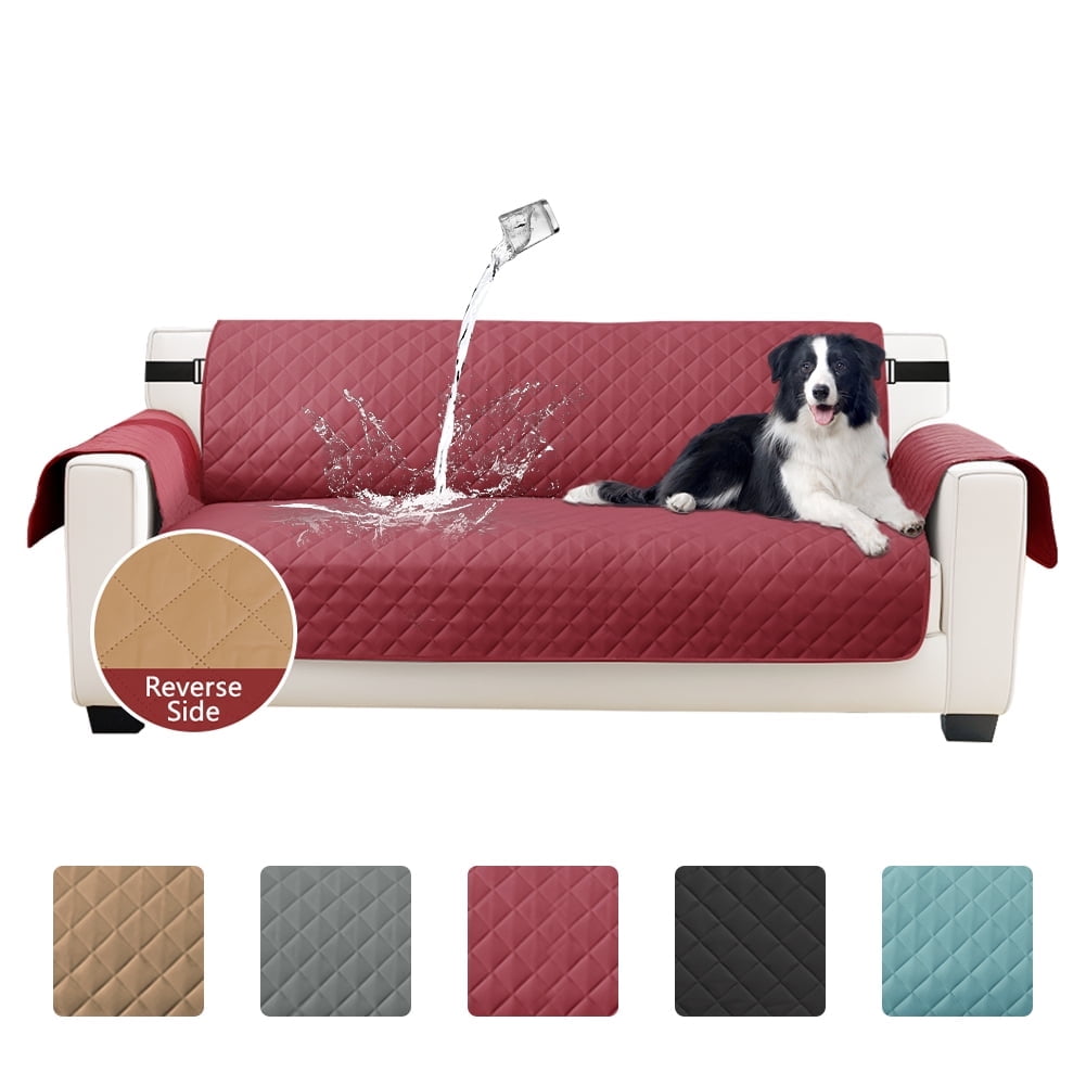 YEAHOME Reversible Sofa Slipcover Water Resistant Couch Cover, Sofa ...