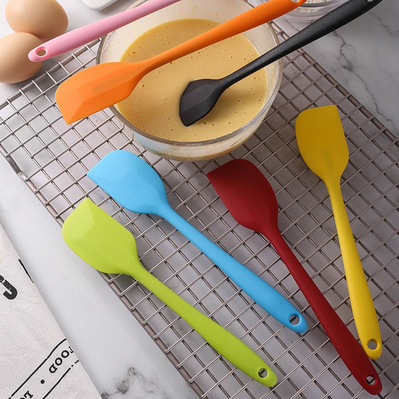 YEAUEME 1Pc Silicone Scraper for Baking Cooking Scraping Mixing ...