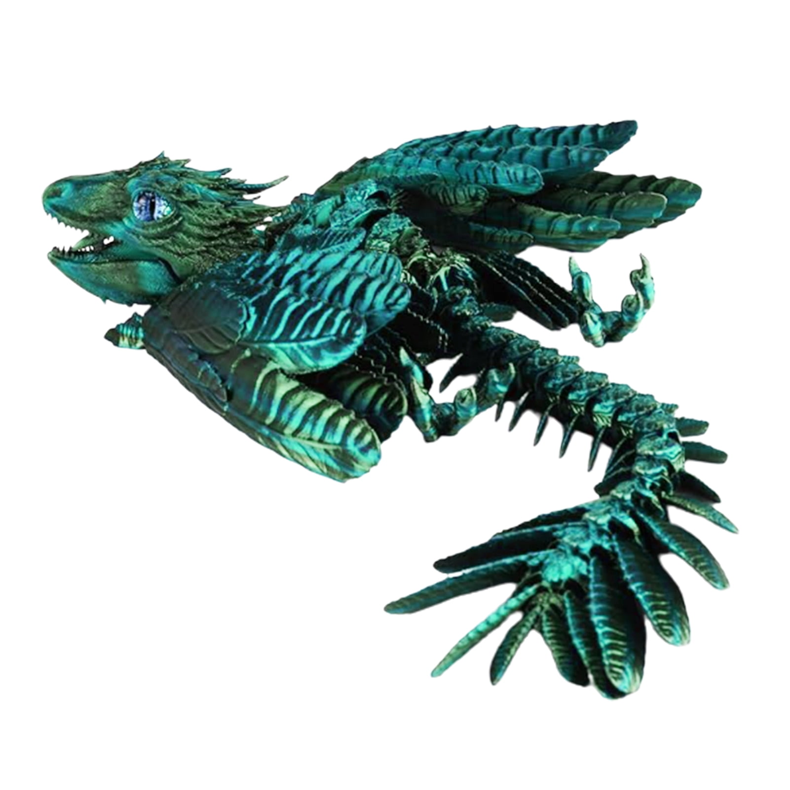 YEAUEME 3D Printed Pterosaur Fidget Toy Movable Joints Flying Dinosaur ...