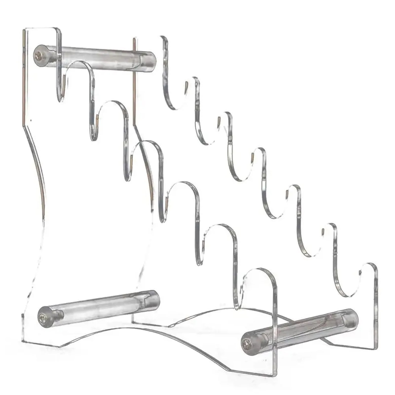 YEAUEME Cutter Storage Rack Acrylic Cutlery Holder Transparent ...