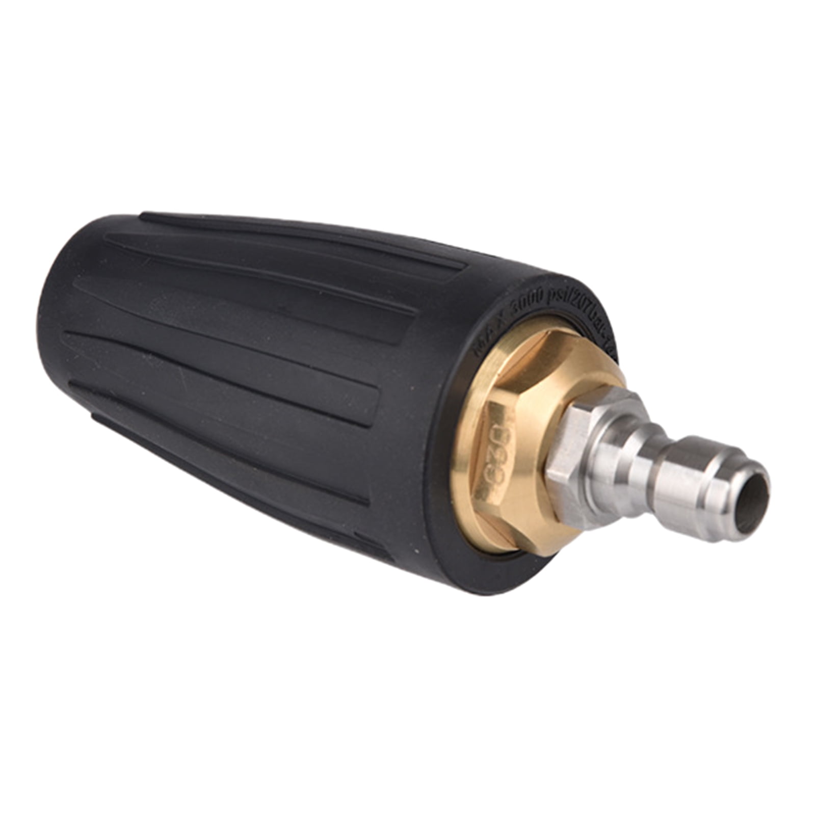 YEAUEME Rotating Brass Nozzle 4000 PSI Pressure Washer Tips Turbo ...
