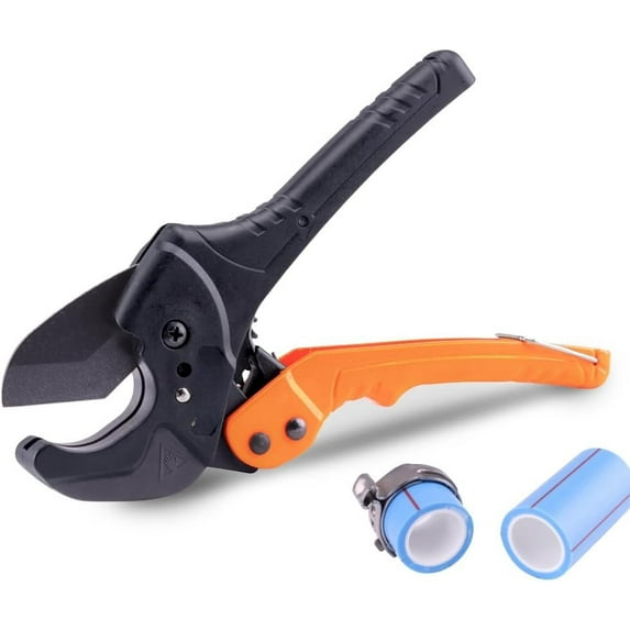 YEC-P42 PVC Pipe , Ratcheting Pipe Tool for Tubing, Cuts up to 1-5/8 ...