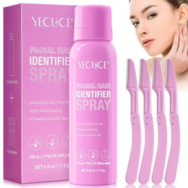 Cyinyin Skinbody Hair Identifier Spray for Face Dermaplaning, Skin Body ...