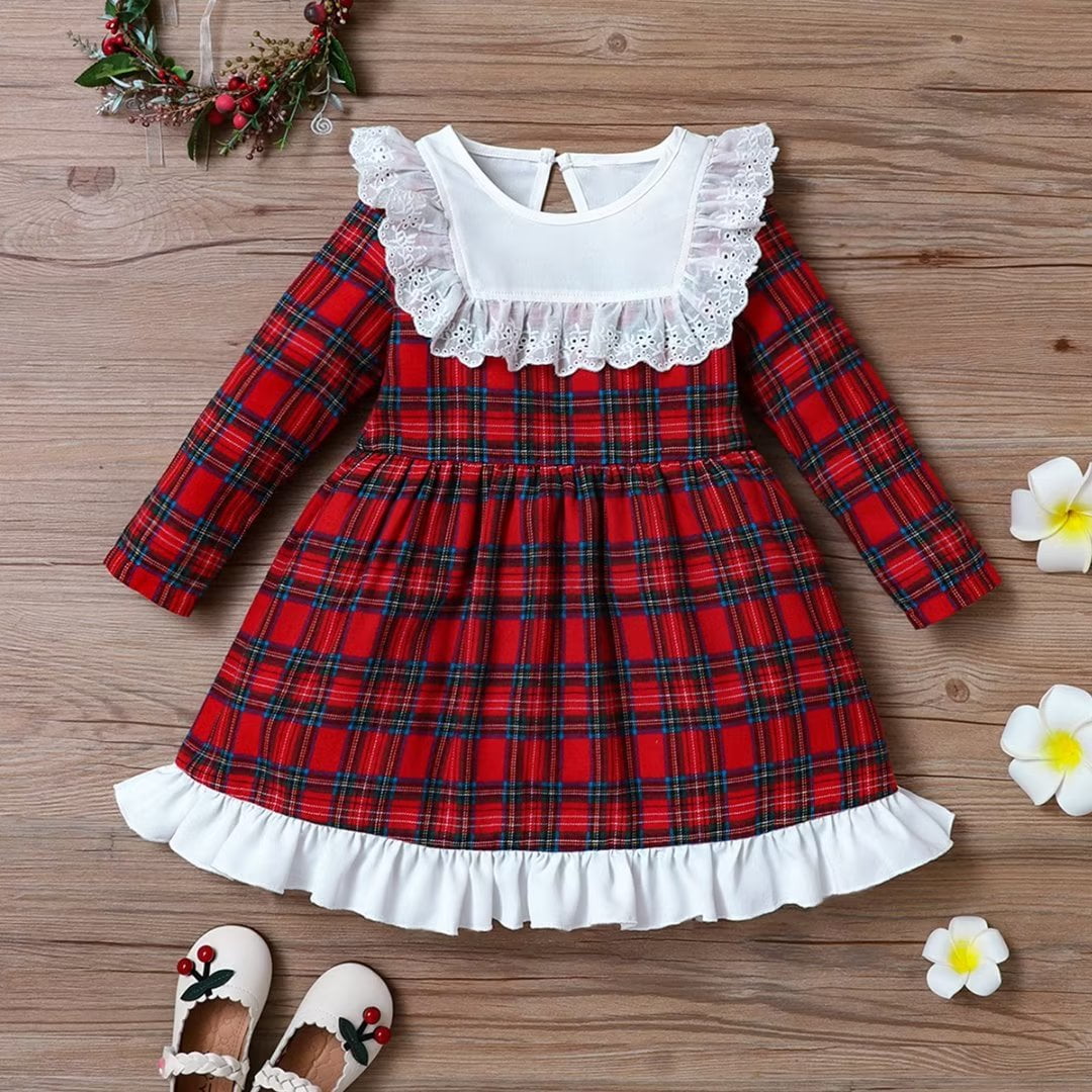 YEEDISON Baby Dress Children's Dress Spring Fall Clothes for Kids ...