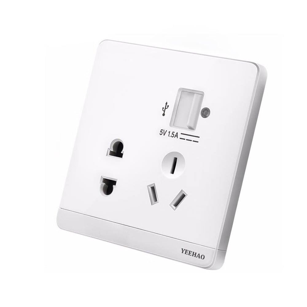 YEEHAO Electrical plugs and sockets, Residential Grade, 3-Wire, 15A ...