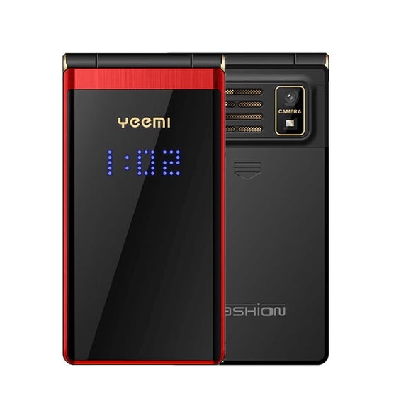 YEEMI M2-C Flip Mobile Phone for Elderly GSM 2G Network Dual SIM 2 ...
