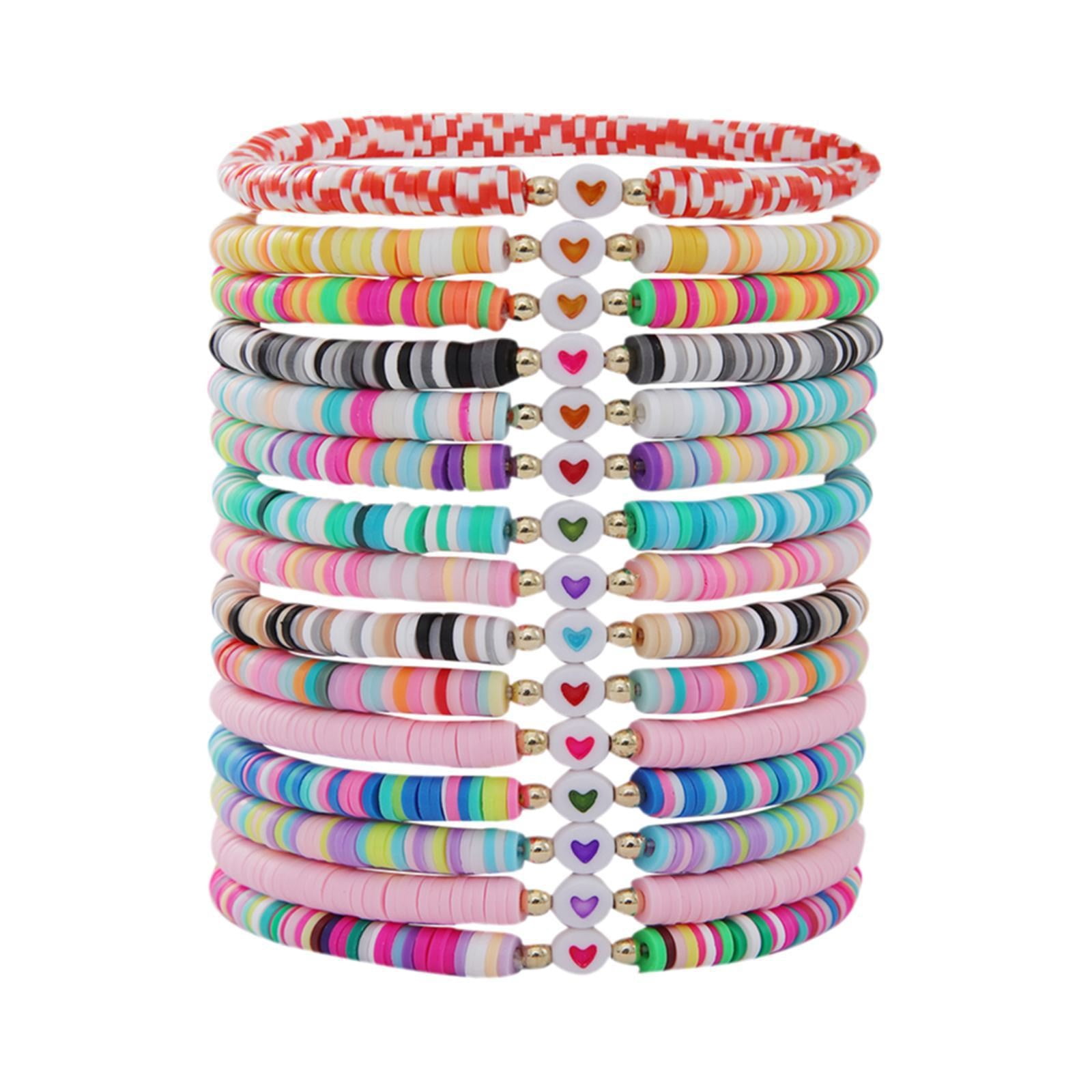 YEENAOZEY Winter Sale 15 Pcs Friendship Bracelets, Inspired Letter ...