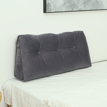 Triangular Positioning Support Pillow Reading Backrest Wedge Pillow ...