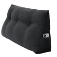 YEERSWAG Twin Size Bed Triangular Wedge Cushion, Bed Backrest, Reading ...