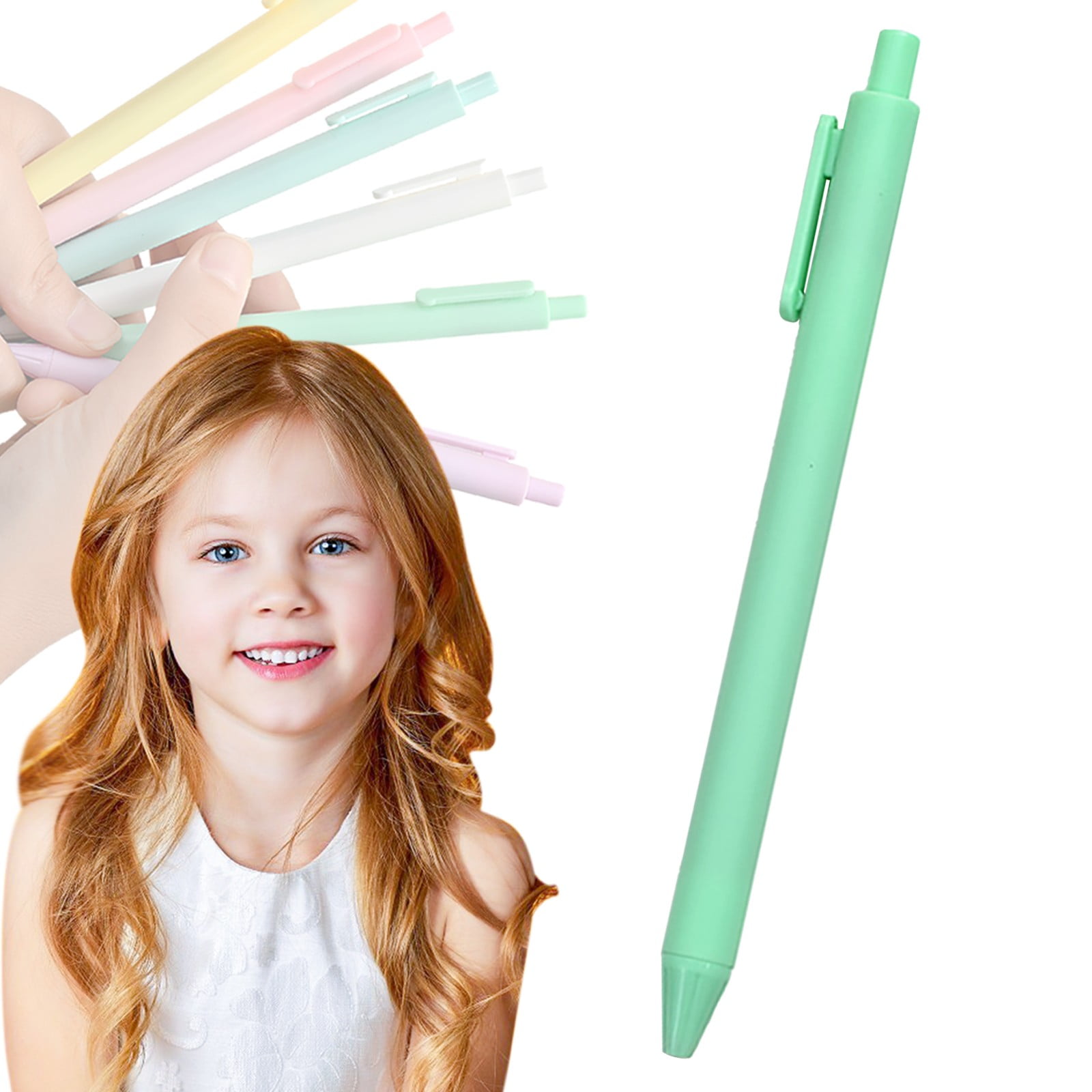 YEESHU Art Colored Retractable Gel Pen Ink Colors Point Quick Drying ...