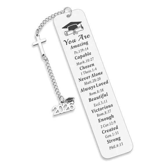 YEESHU Class Of 2026 Graduation Bookmark For High School Senior College ...