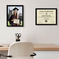 YEESHU Graduation Photo Frame Style Diploma Certificate Frame For Wall ...