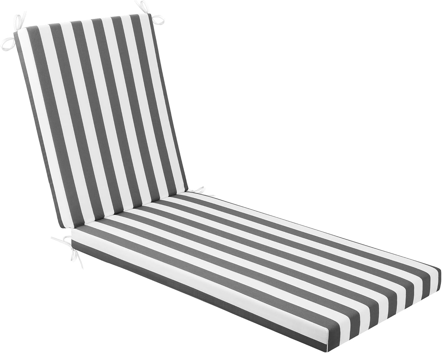 YEFU Chaise Lounge Cushions Outdoor: Olefin Patio Furniture Cushions ...