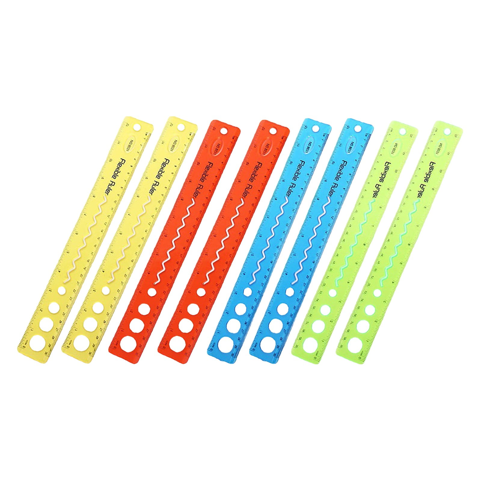 YEGHUN Rulers for School Kids For Kids Student Soft Bendable Ruler ...