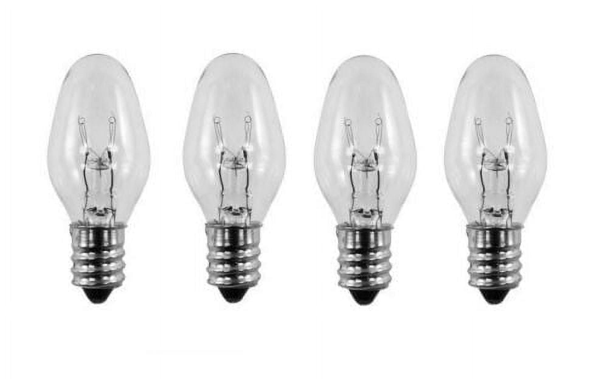 YEHOOM 4 Pack Light Bulbs 15W for Scentsy Plug-In Warmer Wax Diffuser ...