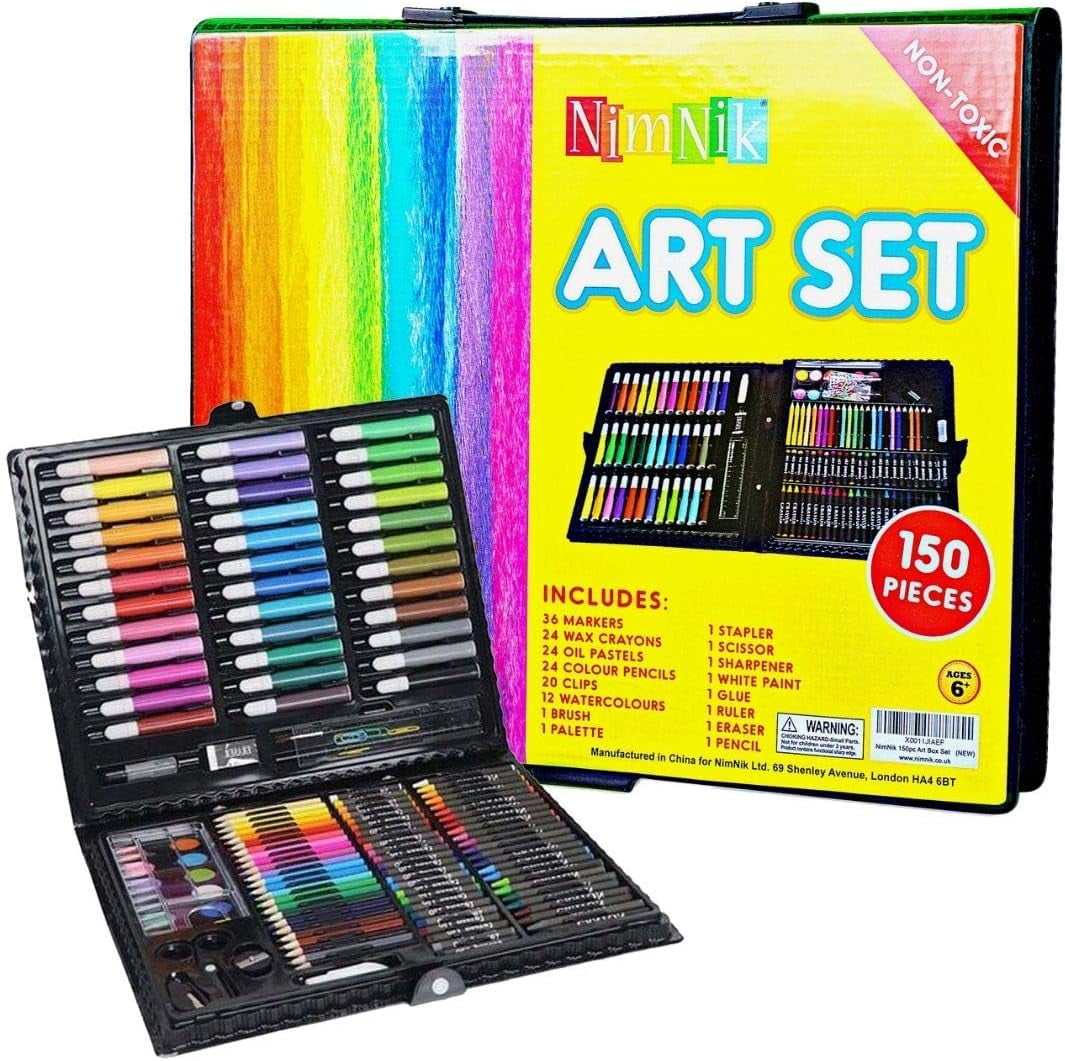 YEHOOM Art Case for Kids 6 7 8 9 10 11 12 Years Olds - 150 pcs Kids Art ...