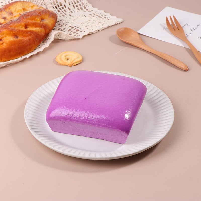 YEHOOM Sticky Bread Squishy,Sticky Toast Squishy,Toast Sliced Bread ...