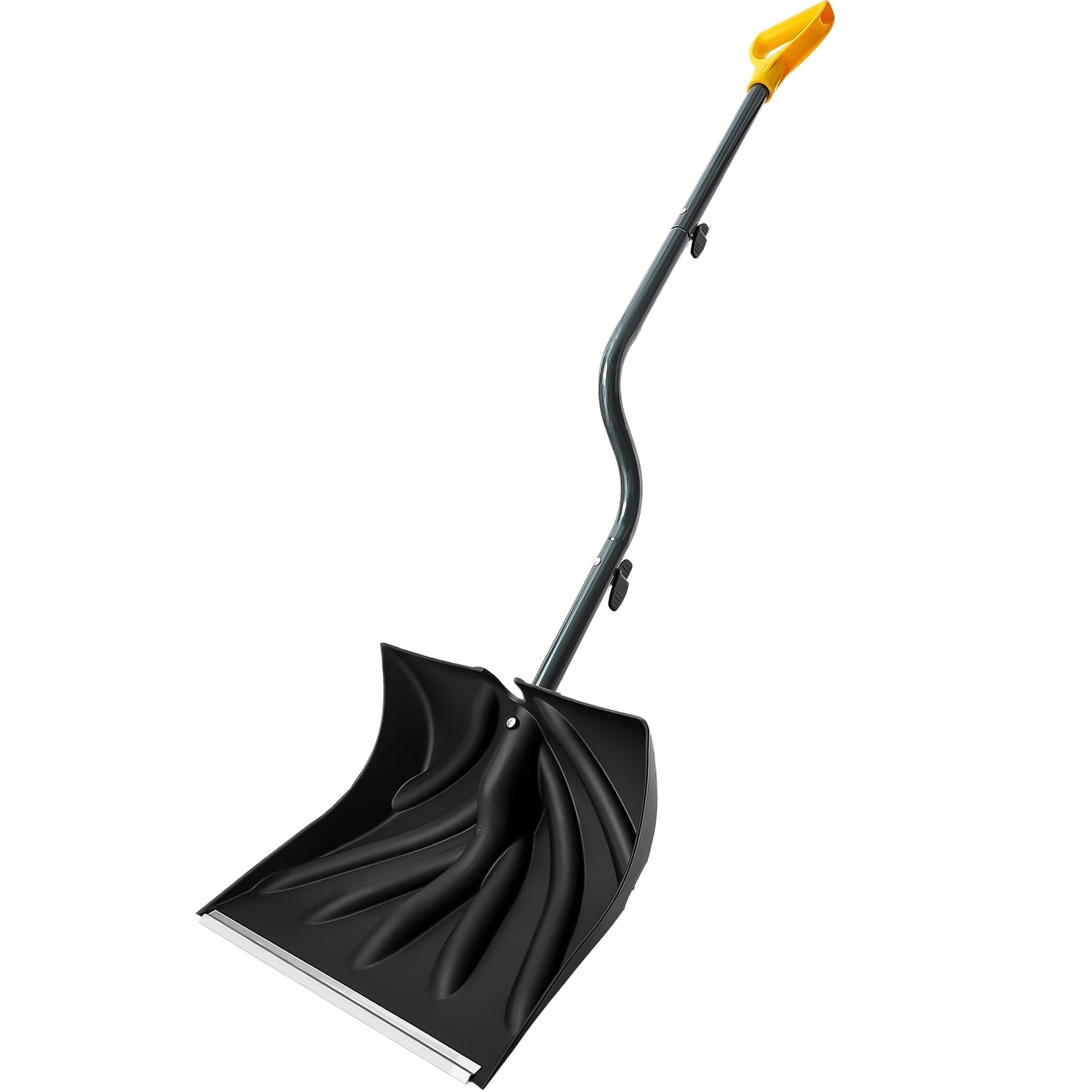 YEITSNOW Snow Shovel for Driveway 17-Inch Wide Ergonomic Heavy Duty ...