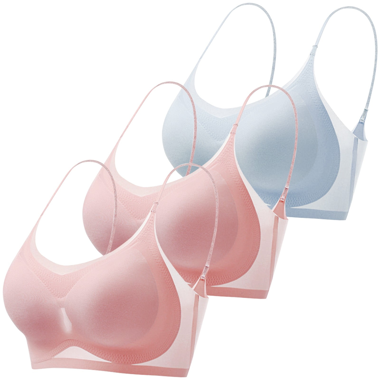 YEJIMAN Bras for Women Thin Summer Plus Size Ice Comfort Bra Bras ...