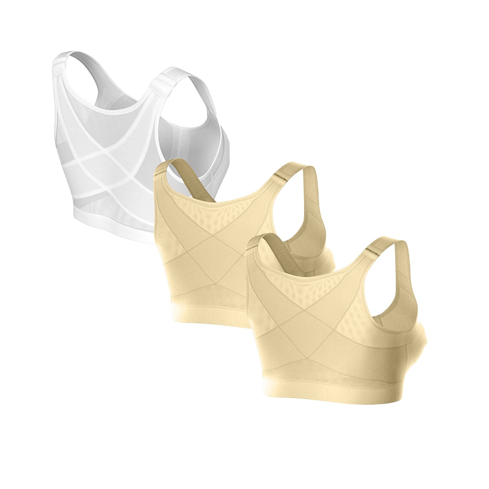 YEJIMAN Forme Science Bra Posture Correcting Women's Front Closure ...