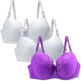 YEJIMAN Women's Underwear 34/75 36/80 38/85 40/90 42/95 44/100 BCDE Cup ...