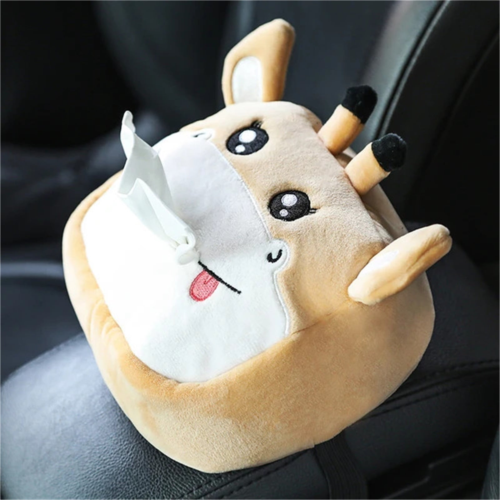 YEJing Tissue Boxes Creative Tissue Box Soft Cartoon Paper Napkin Case ...