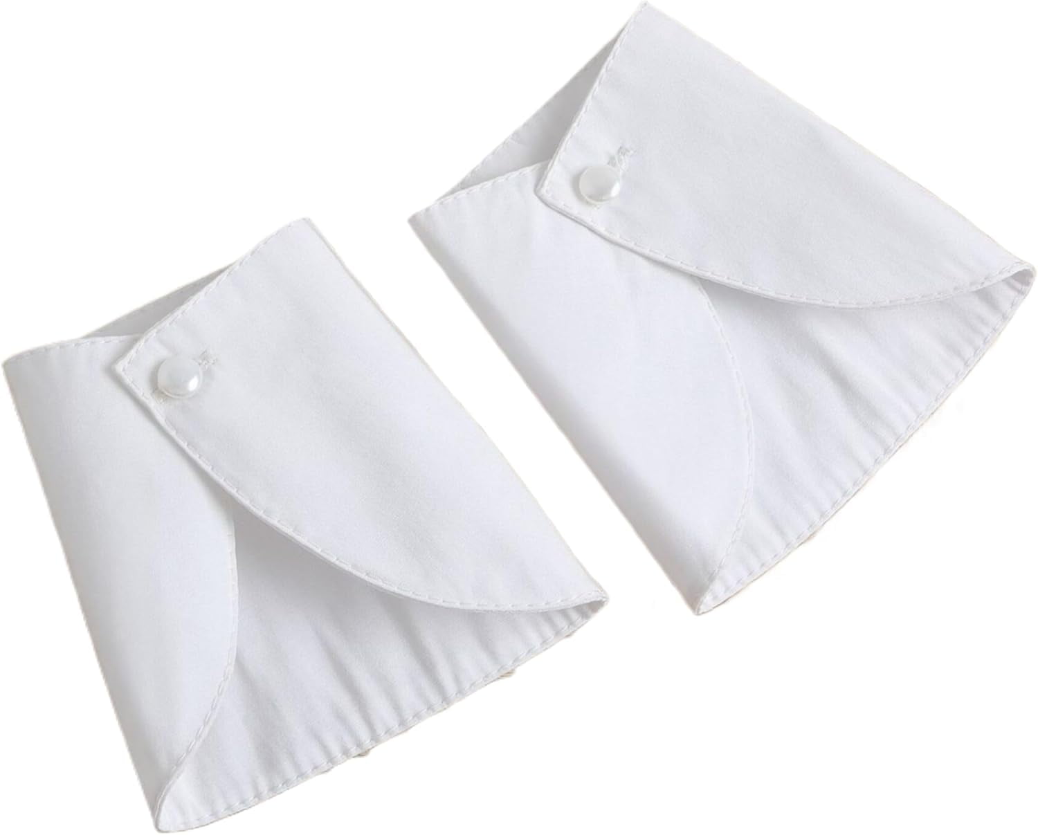 YEKEYI Women Detachable False Collar Wrist Cuffs Fake Sleeve Cuffs ...