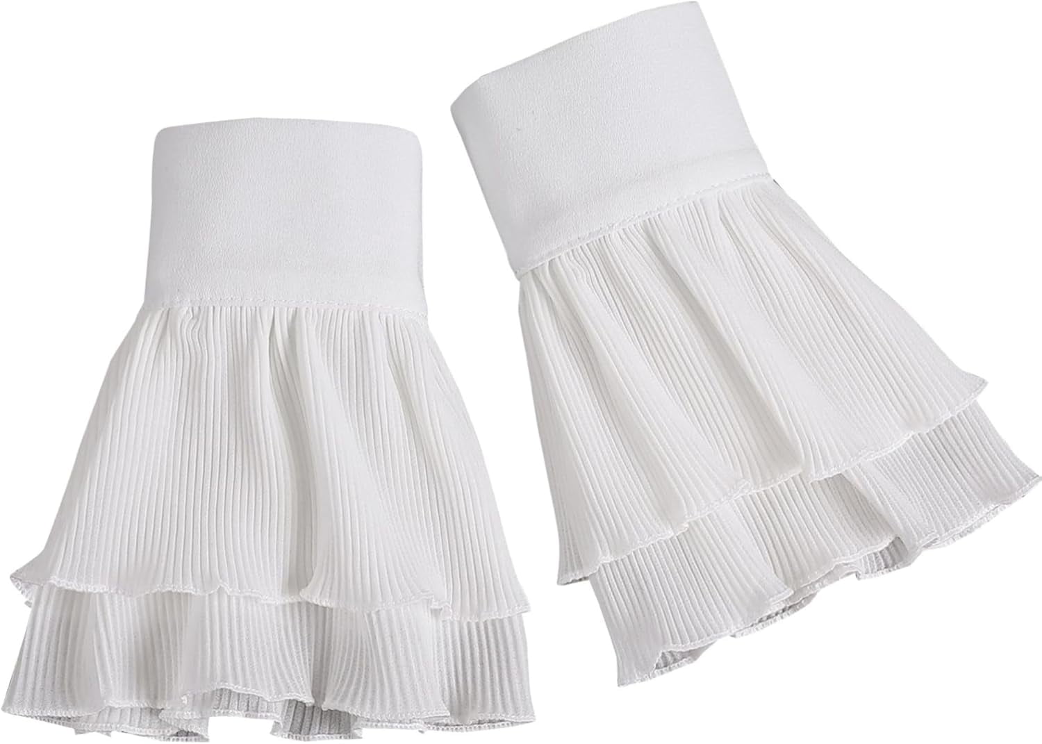 YEKEYI Women Fake Collar Shirt Detachable False Collar Wrist Cuffs Fake ...