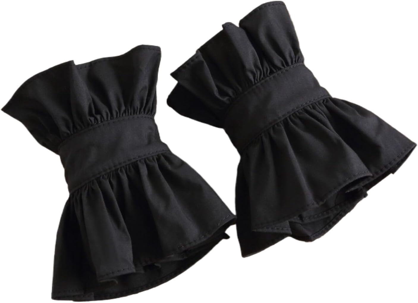 YEKEYI Women Half Shirt Collar Detachable False Collar Wrist Cuffs Fake ...