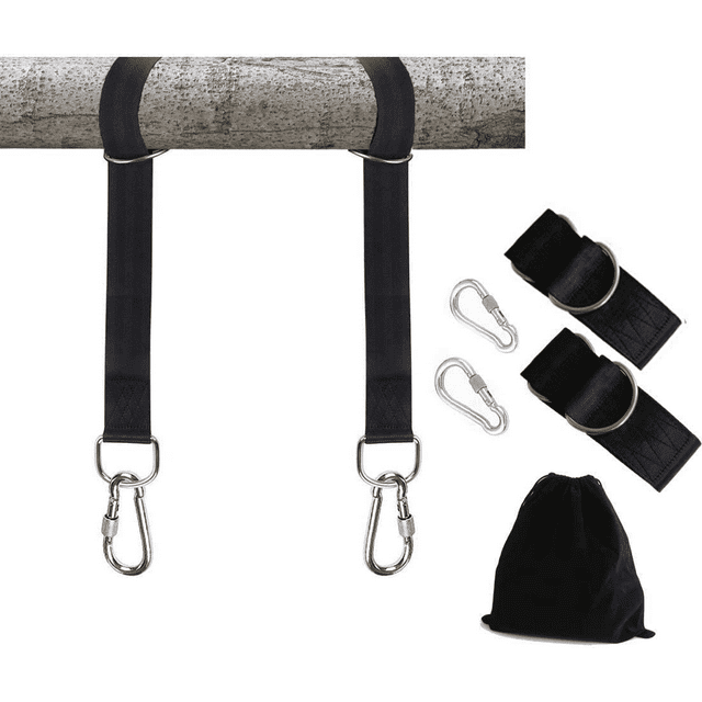 YELAIYEHAO Heavy Duty Tree Swing Hanging Kit with Straps and Rings ...