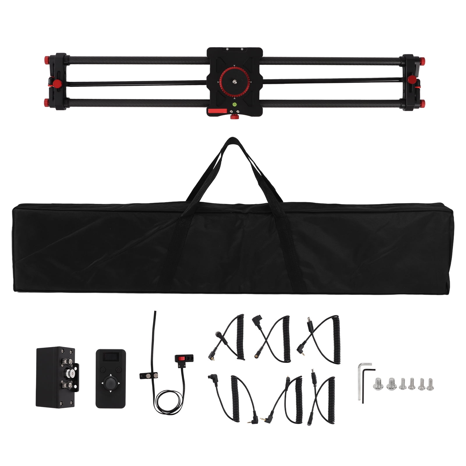 YELANGU 80cm Motorized Slider Series Carbon Slider Dolly for Parallax ...