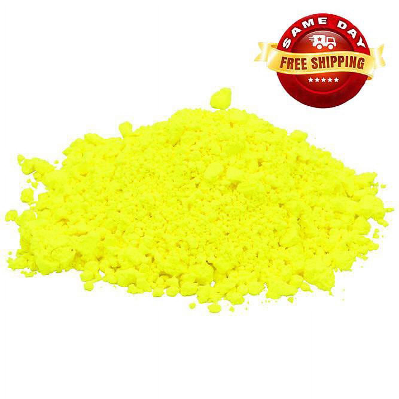 YELLOW NEON COLORANT PIGMENT POWDER for CRAFTS SOAP MAKING 2 OZ ...