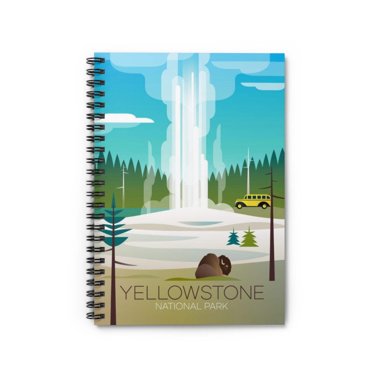YELLOWSTONE NATIONAL PARK OLD FAITHFUL JOURNAL - Walmart.com