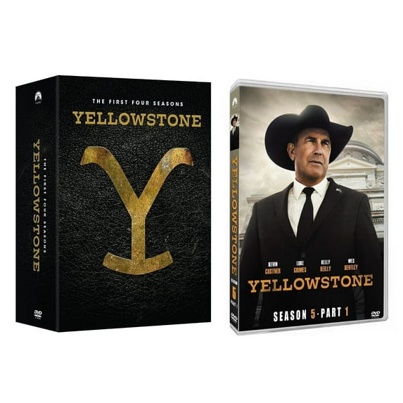 YELLOWSTONE the Complete Series 1-5 Seasons 1 2 3 4 5 - 1-4 Set ...